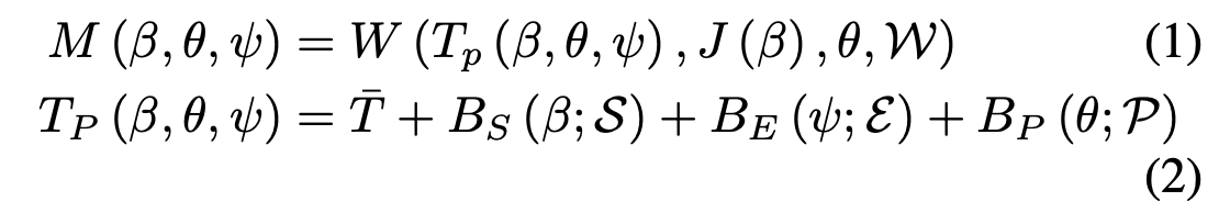 [SMPLX] Expressive Body Capture: 3D Hands, Face, and Body from a Single Image - Isshiki修's Notebook